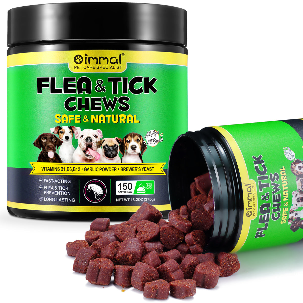 Oimmal Flea and Tick Chews for Dogs · oimmal