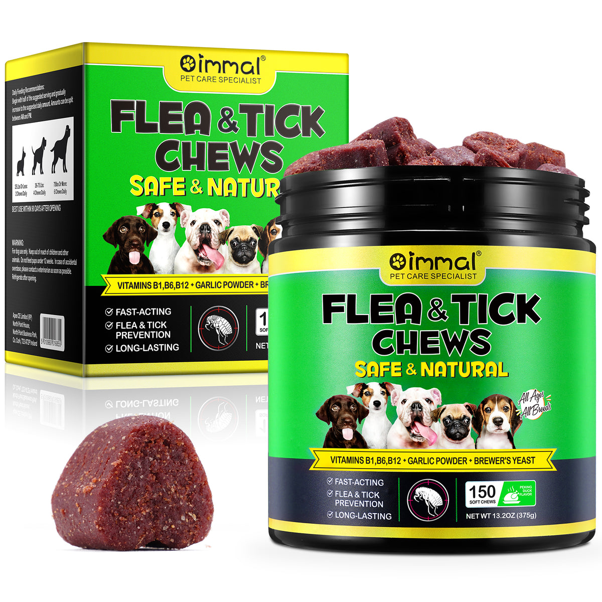Oimmal Flea and Tick Chews for Dogs · oimmal
