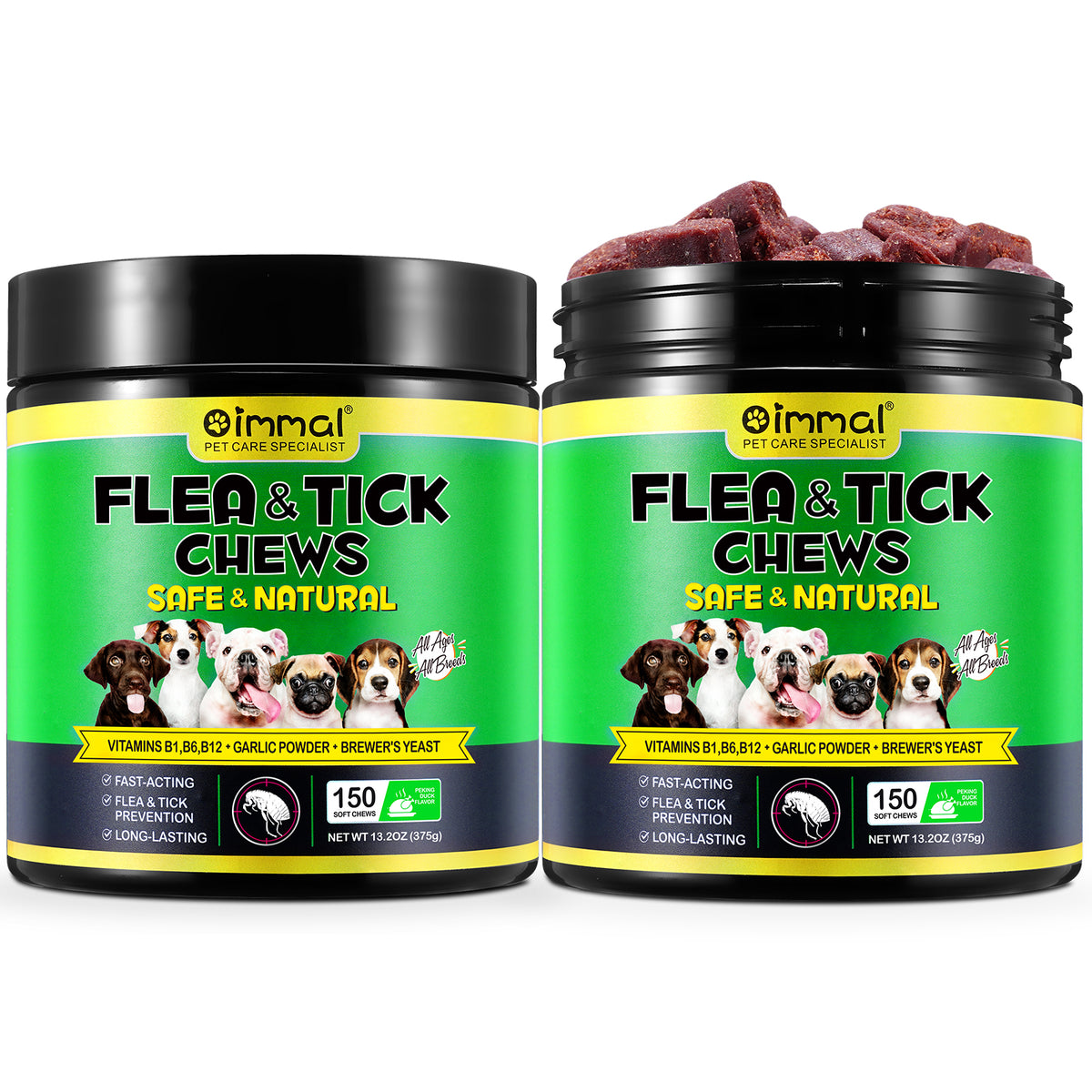 Oimmal Flea and Tick Chews for Dogs · oimmal